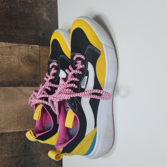 Vans | Shoes | Vans Ultrarange Exo Se Multicolor Black Yellow Pink Shoe ...
